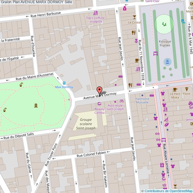 Avenue MARX DORMOY Sète