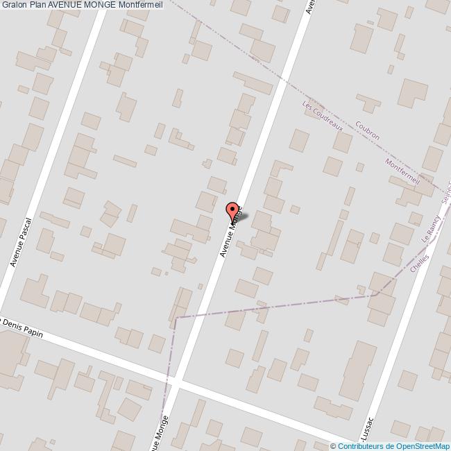 Avenue MONGE Montfermeil
