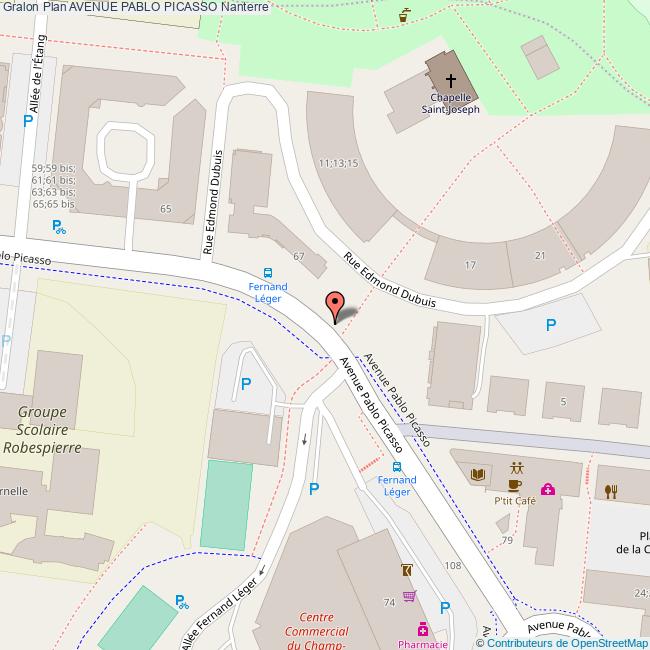 Avenue PABLO PICASSO Nanterre