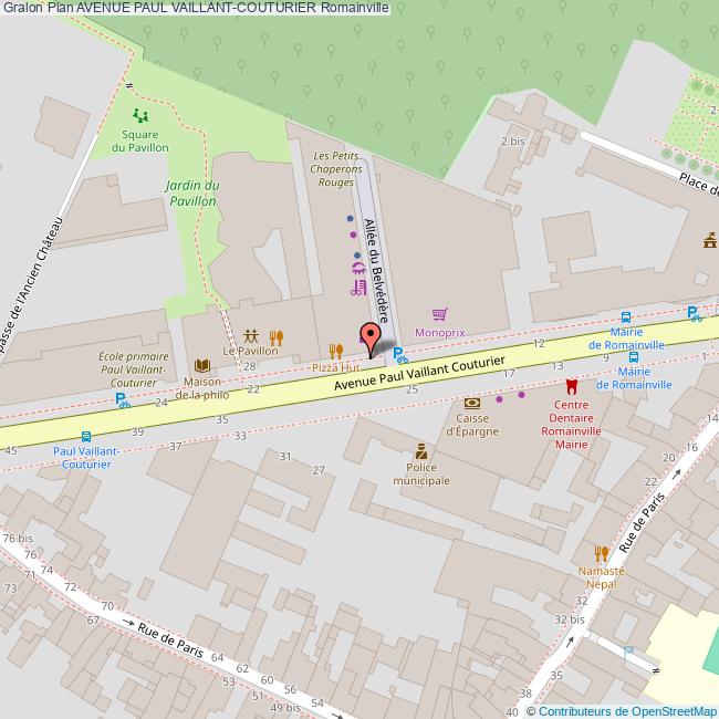 Avenue PAUL VAILLANT-COUTURIER Romainville
