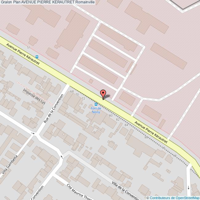 Avenue PIERRE KÉRAUTRET Romainville