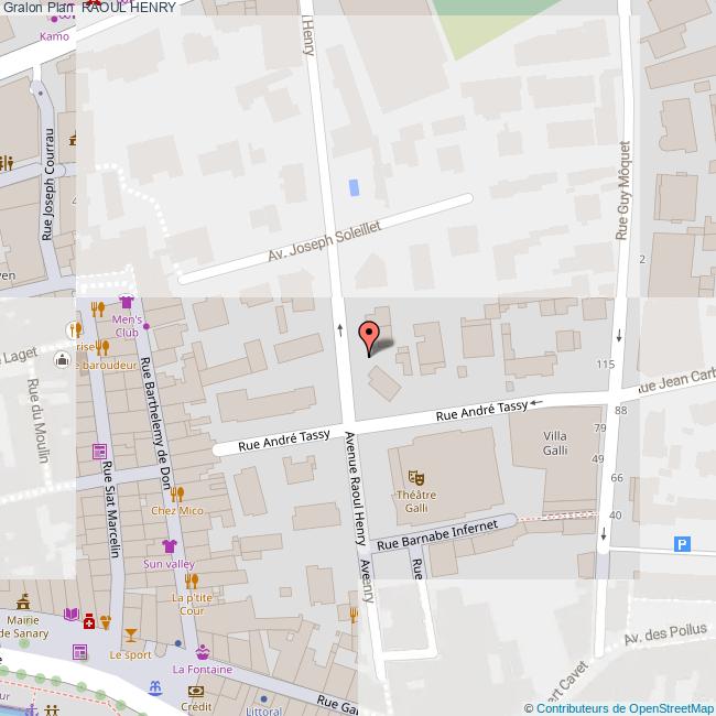 Avenue RAOUL HENRY Sanary-sur-Mer