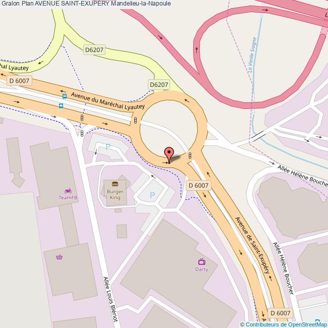 Avenue SAINT-EXUPÉRY Mandelieu-la-Napoule