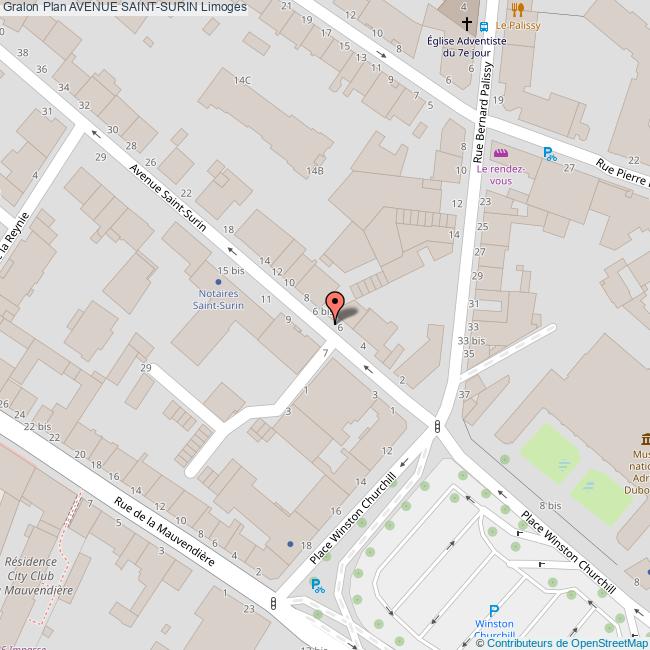 Avenue SAINT-SURIN Limoges