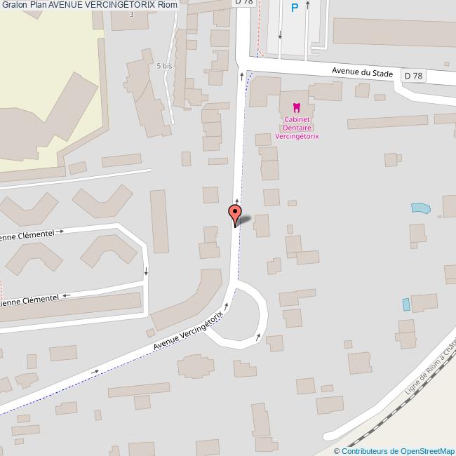 Avenue VERCINGÉTORIX Riom