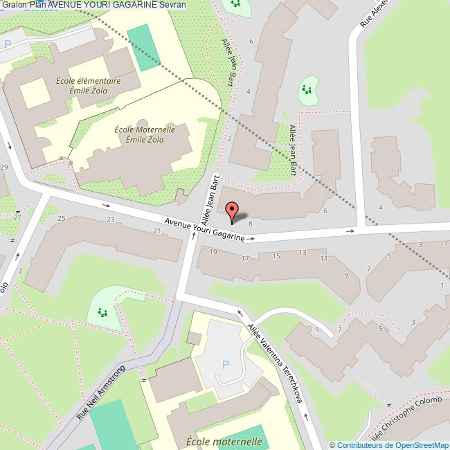 Avenue YOURI GAGARINE Sevran