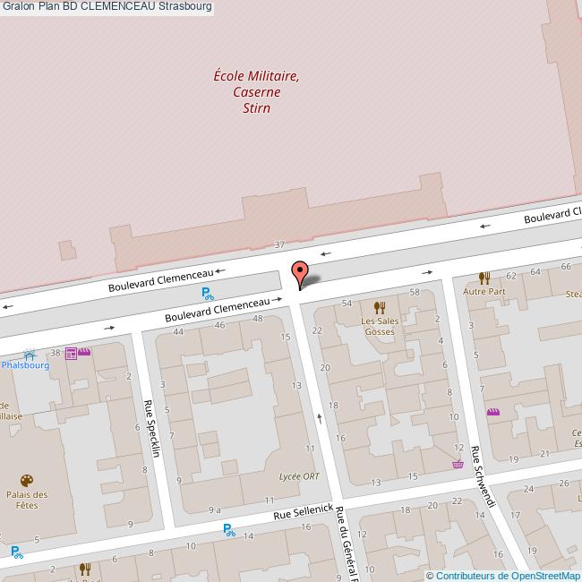 Boulevard CLEMENCEAU Strasbourg