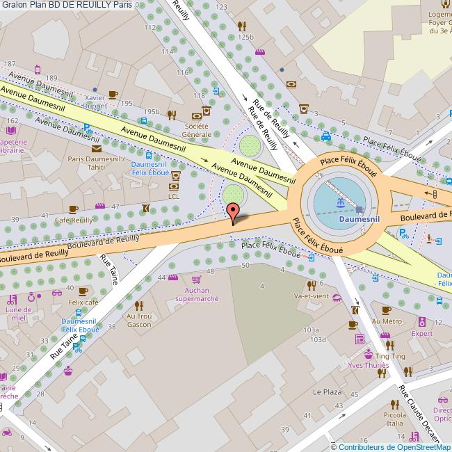 Boulevard de REUILLY Paris