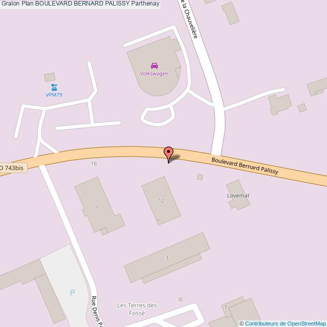 Boulevard BERNARD PALISSY Parthenay