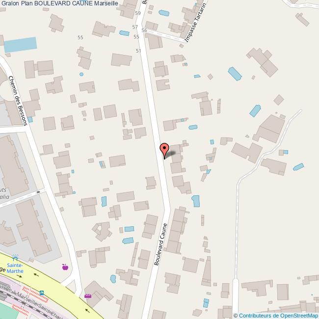 Boulevard CAUNE Marseille