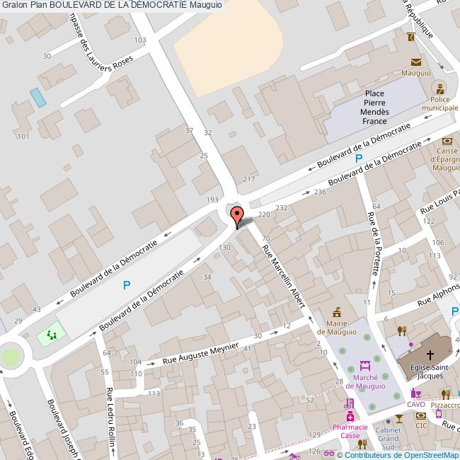 Boulevard de la DÉMOCRATIE Mauguio