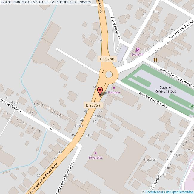 Boulevard de la RÉPUBLIQUE Nevers