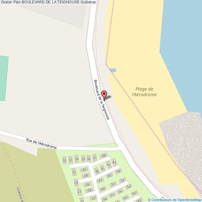 Boulevard de la TEIGNOUSE Quiberon