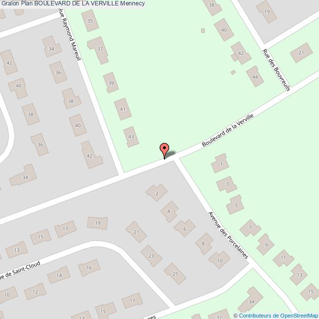Boulevard de la VERVILLE Mennecy