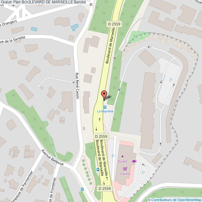 Boulevard de MARSEILLE Bandol