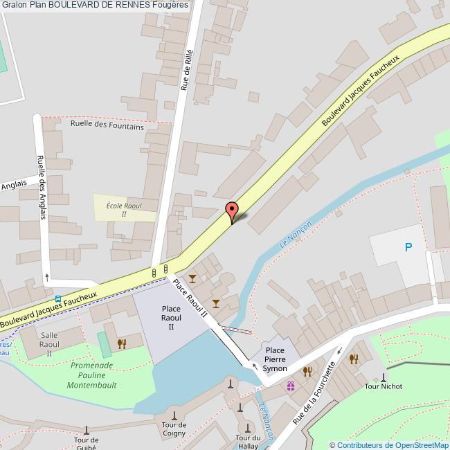 Boulevard de RENNES Fougères