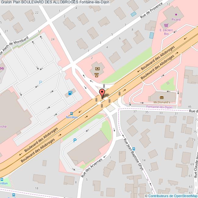 Boulevard des ALLOBROGES Fontaine-lès-Dijon