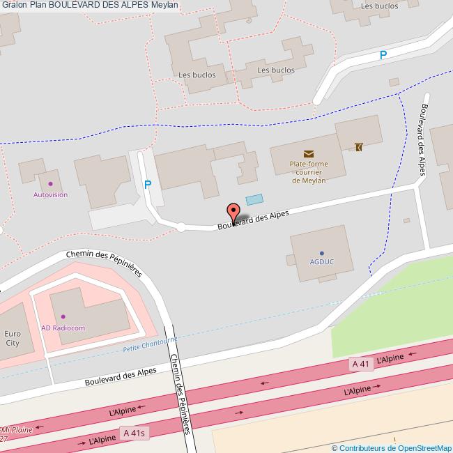 Boulevard des ALPES Meylan