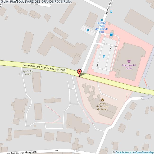 Boulevard des GRANDS ROCS Ruffec