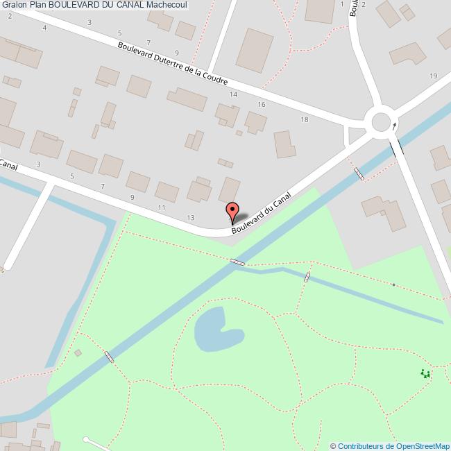 Boulevard du CANAL Machecoul