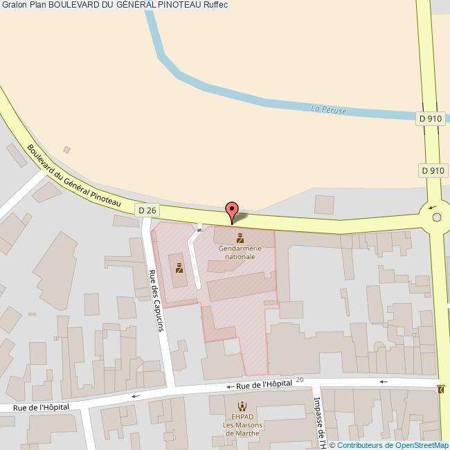 Boulevard du GÉNÉRAL PINOTEAU Ruffec