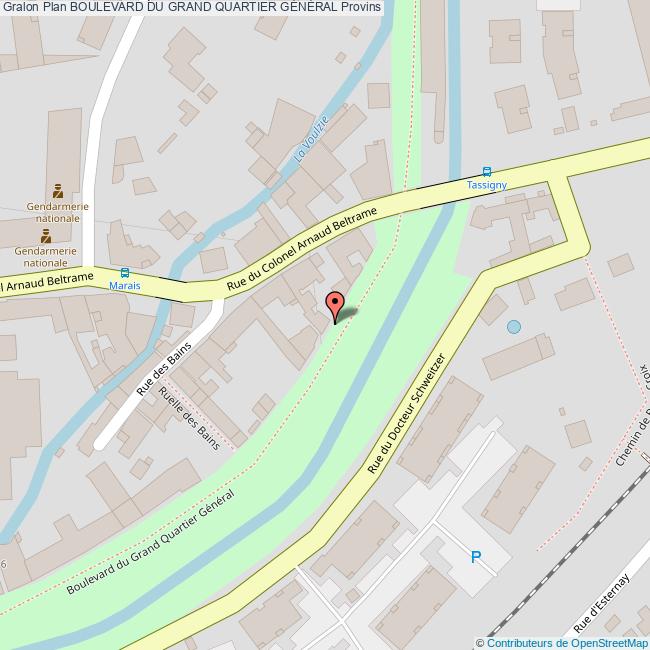 Boulevard du GRAND QUARTIER GÉNÉRAL Provins