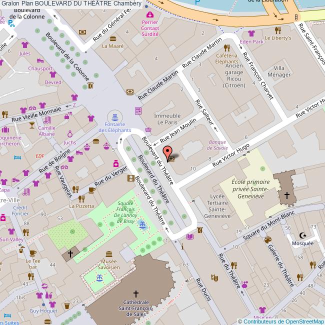 Boulevard du THÉÂTRE Chambéry