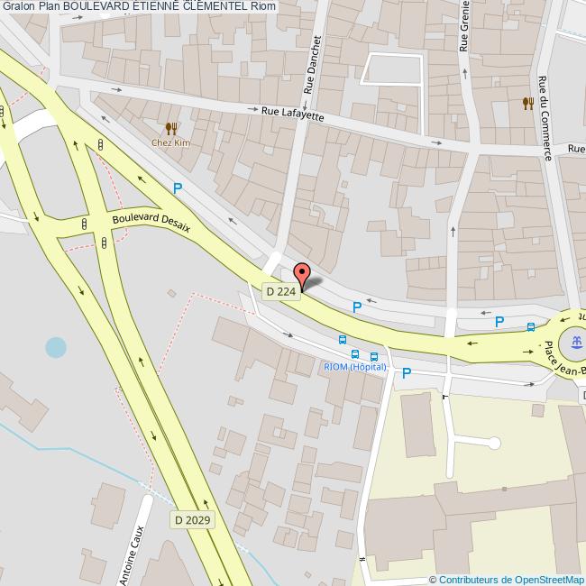 Boulevard ÉTIENNE CLÉMENTEL Riom