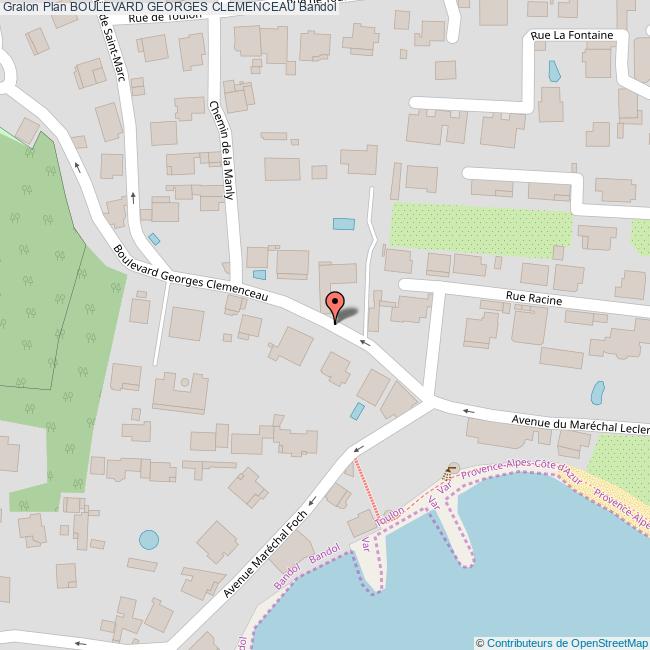 Boulevard GEORGES CLEMENCEAU Bandol
