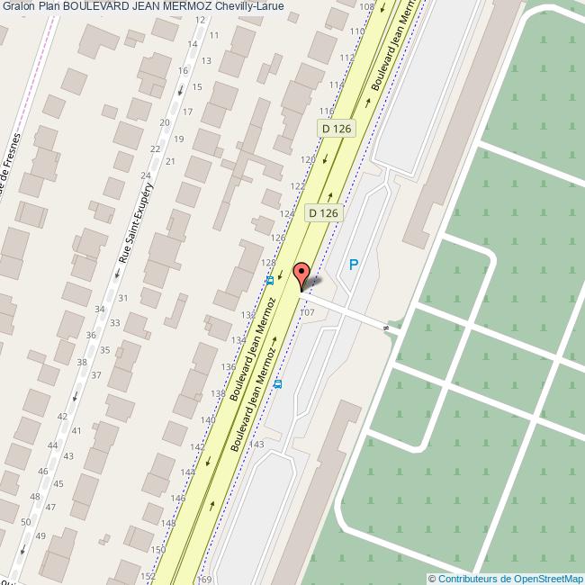 Boulevard JEAN MERMOZ Chevilly-Larue