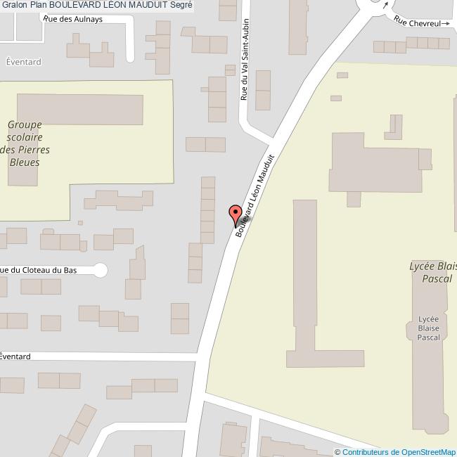 Boulevard LÉON MAUDUIT Segré