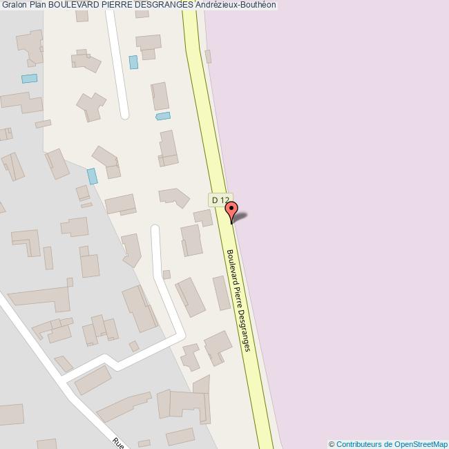 Boulevard PIERRE DESGRANGES Andrézieux-Bouthéon