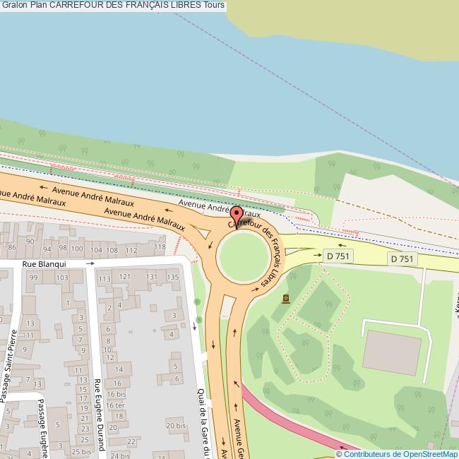 Carrefour des FRANÇAIS LIBRES Tours