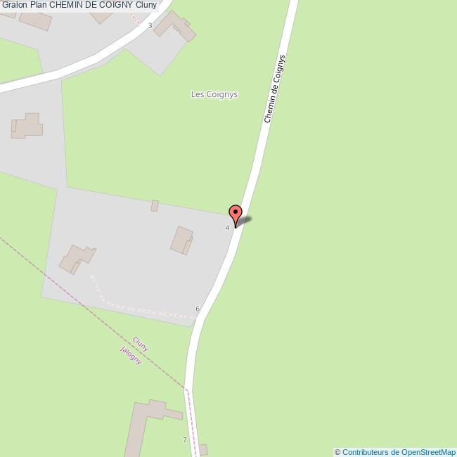 Chemin de COIGNY Cluny