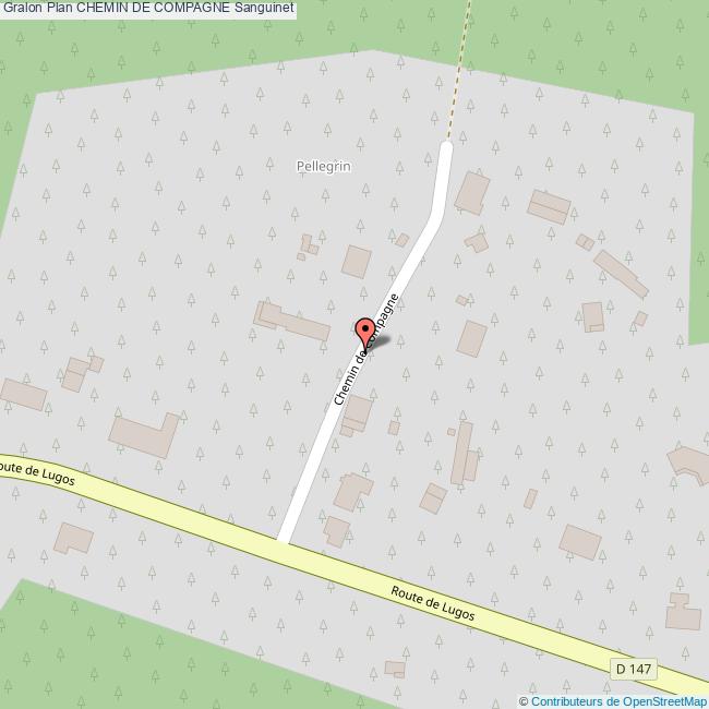 Chemin de COMPAGNE Sanguinet