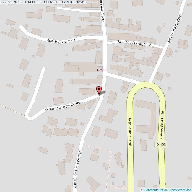 Chemin de FONTAINE RIANTE Provins