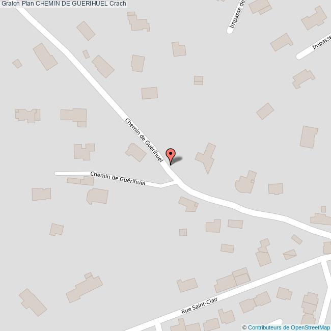 Chemin de GUERIHUEL Crach