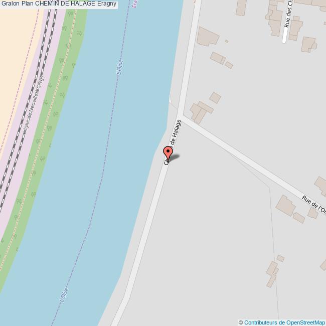 Chemin de HALAGE Eragny