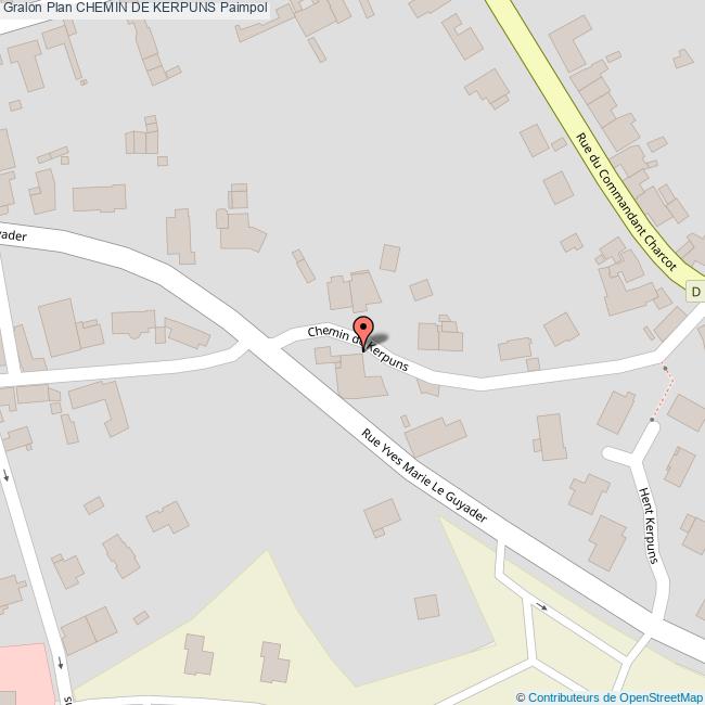 Chemin de KERPUNS Paimpol