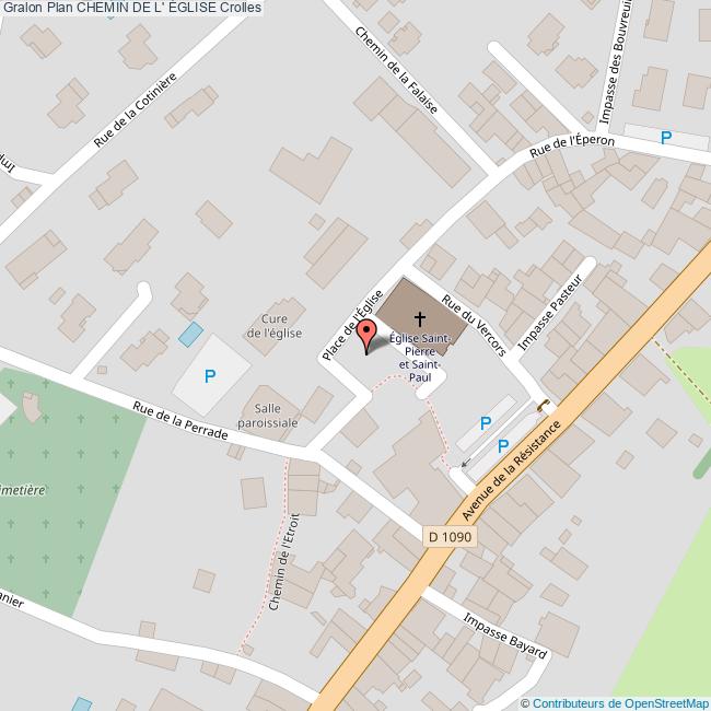 Chemin de l' ÉGLISE Crolles