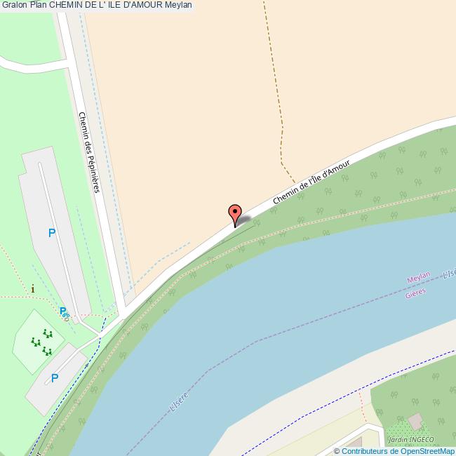 Chemin de l' ILE D'AMOUR Meylan