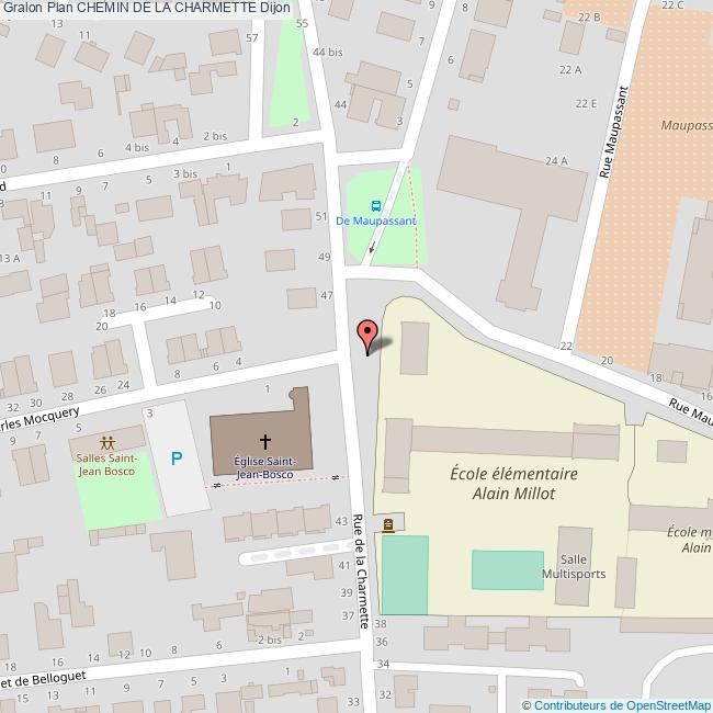 Chemin de la CHARMETTE Dijon