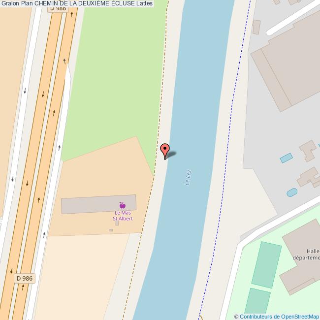 Chemin de la DEUXIÈME ÉCLUSE Lattes