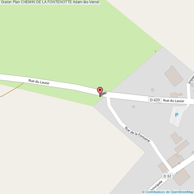 Chemin de la FONTENOTTE Adam-lès-Vercel