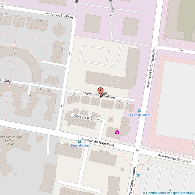 Chemin de la GALAXIE Cergy