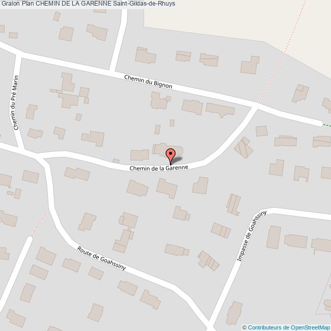 Chemin de la GARENNE Saint-Gildas-de-Rhuys