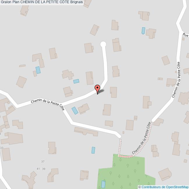 Chemin de la PETITE CÔTE Brignais