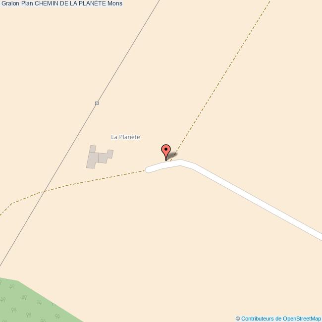 Chemin de la PLANÈTE Mons