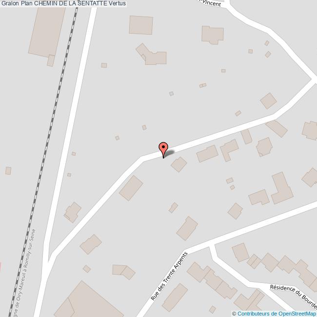 Chemin de la SENTATTE Vertus