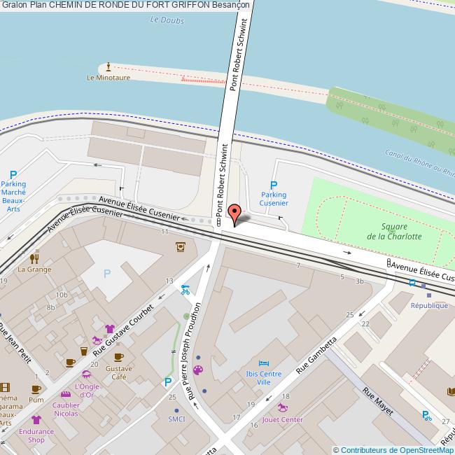 Chemin de RONDE DU FORT GRIFFON Besançon